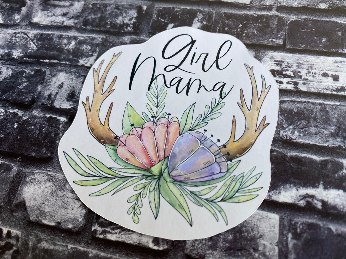 Girl Mom Sticker – High Valley Paper Co